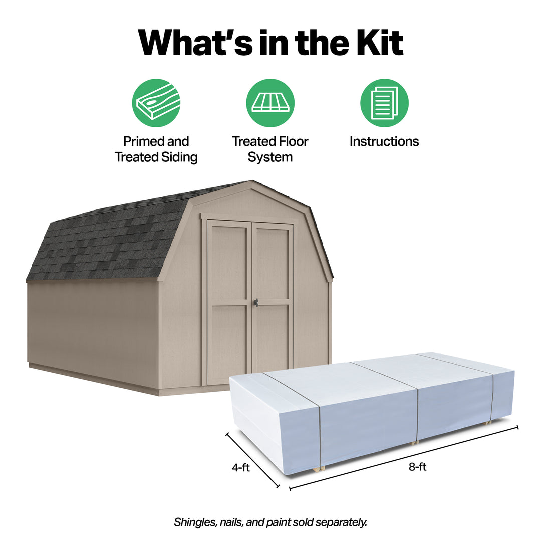 Shelton Barn Shed Kits | DIY Storage Shed | Shed Liquidators