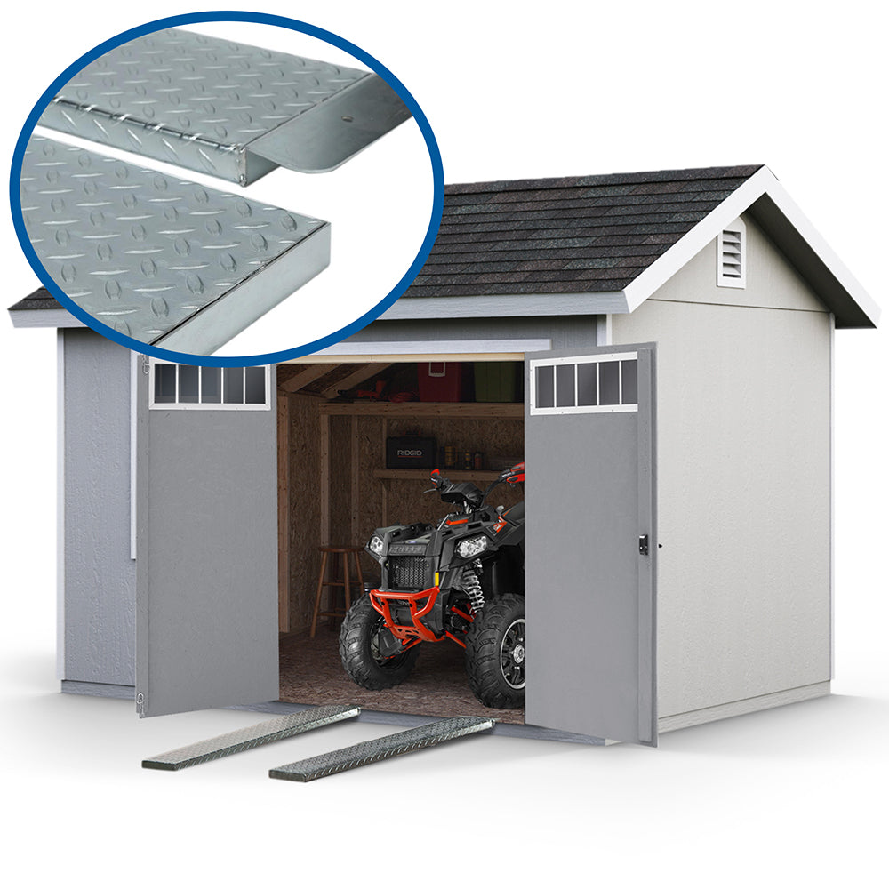 Durable Metal Shed Ramps | Shed Liquidators