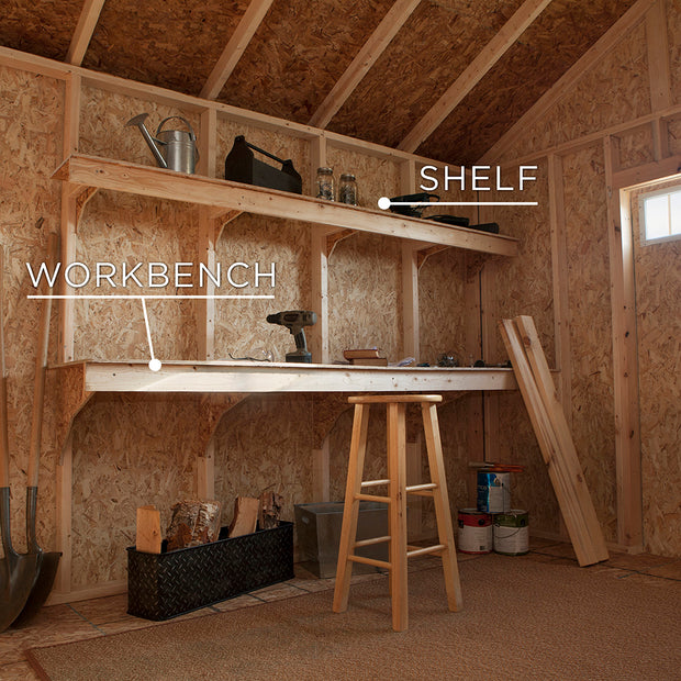 Workbench | Shed Work Space | Shed Liquidators